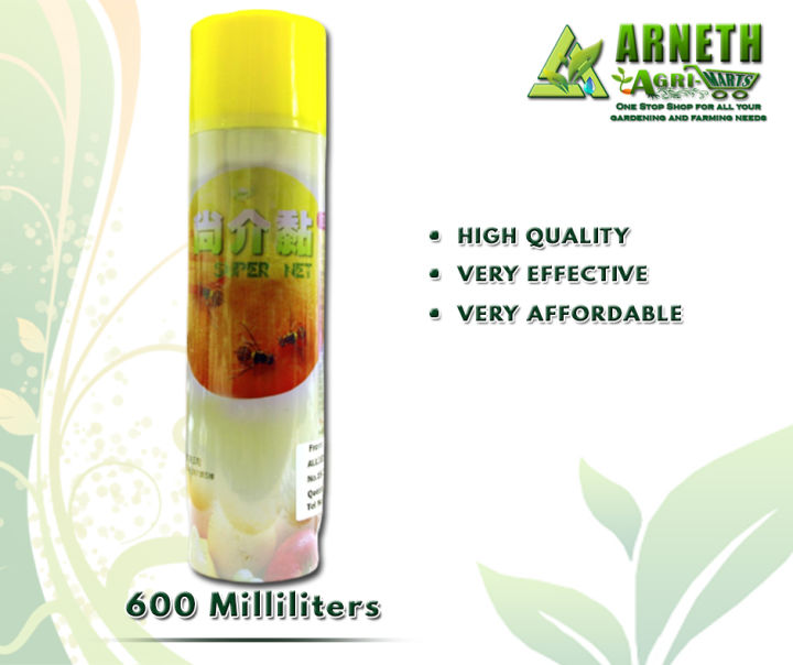 SUPERNET DIKIT HANEP 1 CAN fruitfly attractant with sticker insect trap ...