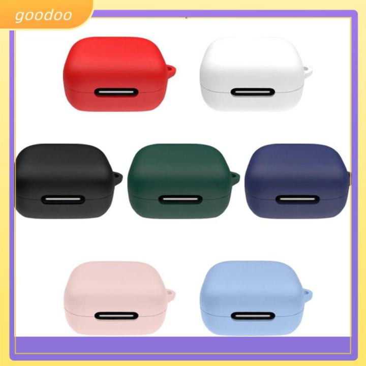 GOODOO ซิลิโคนทำจากซิลิโคน กล่องใส่หูฟัง กันฝุ่นกันฝุ่น ป้องกันการตก ...