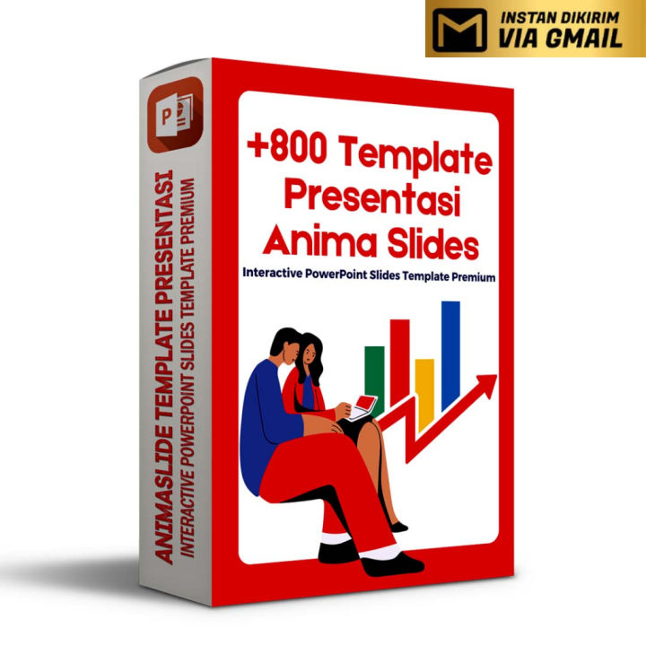 ANIMASLIDE 800+ Interactive PowerPoint Slides Template Premium | Lazada ...