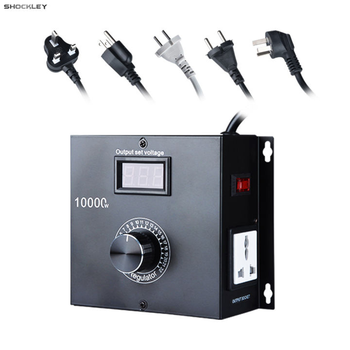 Shockley AC 110V 220V/ 25A/ 10000W Variable Speed Controller SCR ...