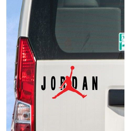 Decal - Air jordan / jumpman cutout vinyl sticker | Lazada PH