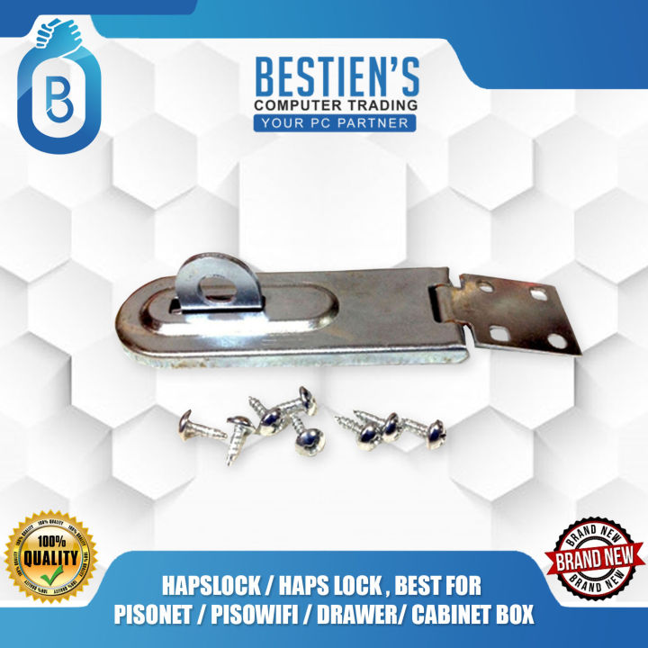 HAPSLOCK / HAPS LOCK , BEST FOR PISONET / PISOWIFI / DRAWER/ CABINET ...