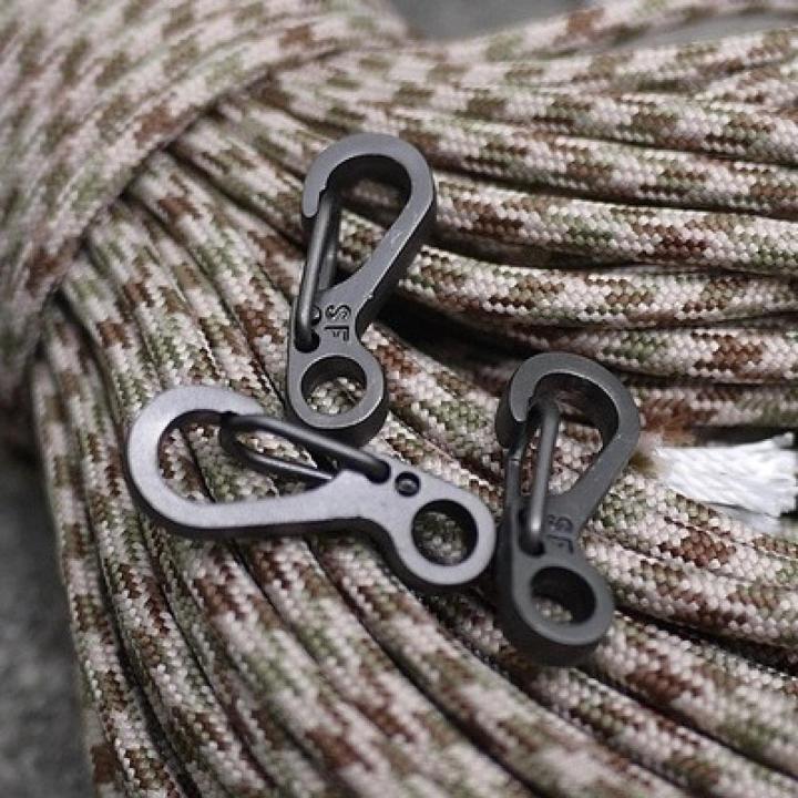Mini Spring Keychain Hanging Buckle Quickly Key Ring Carabiner ...