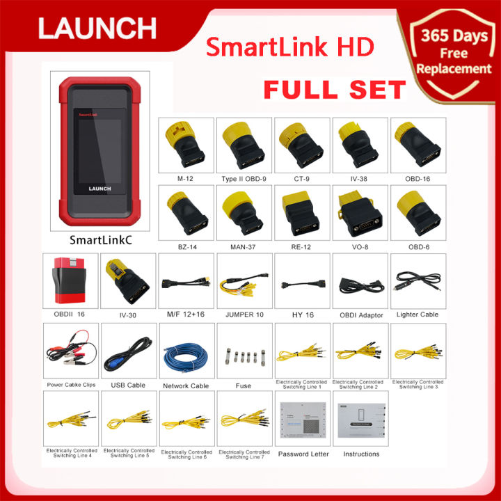 【New product】LAUNCH X-431 SmartLinkC HD heavy-duty card module overseas ...