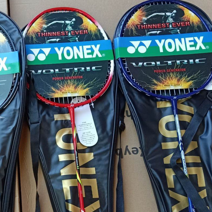 BADMINTON YONEX SINGLE RACKET RANDOM DESIGN. W/FREE BAG . | Lazada PH