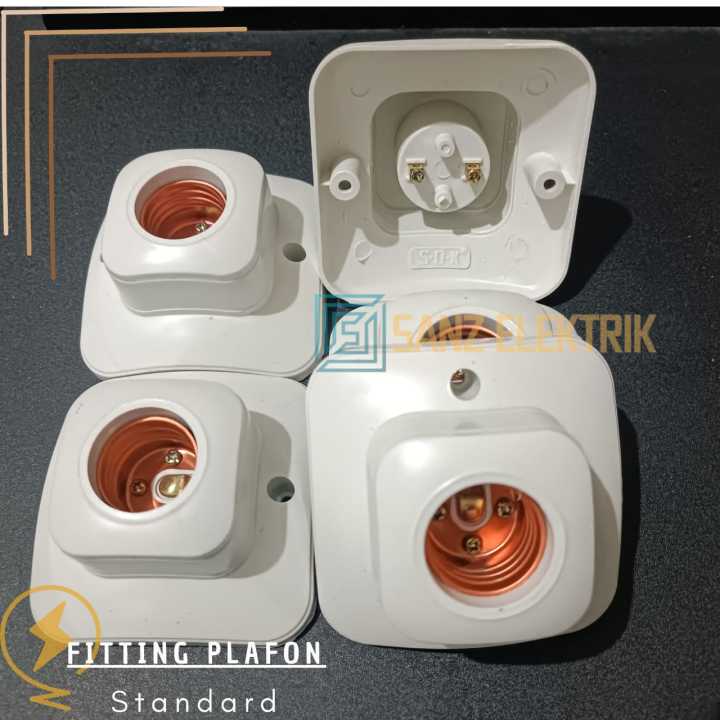 Fitting Plafon / Dudukan lampu tanam standar SNI Murah | Lazada Indonesia