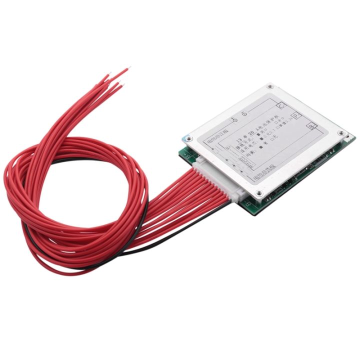 13S 48V 20A Li-Ion Lithium Cell Battery Protection Bms Pcb Board ...