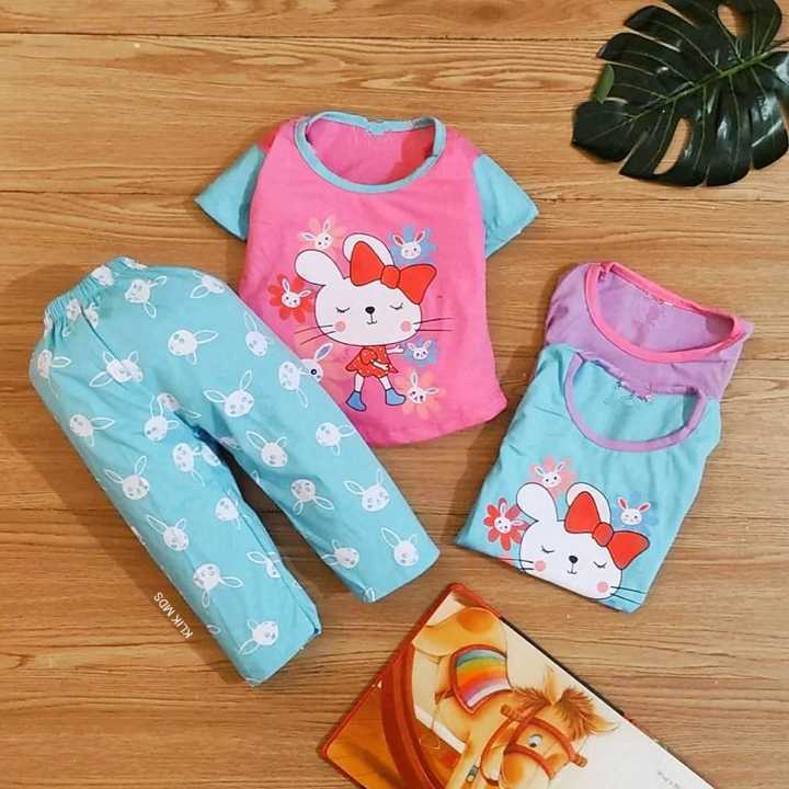 Klik Mds Setelan Baju Anak Bayi Perempuan Usia 0-18 Bulan Motif Happy ...