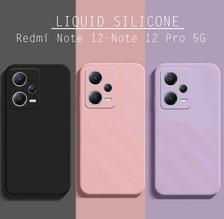 Redmi Note 12 / Note 12 Pro 5G - Case Macaron Polos - Casing Redmi Note ...
