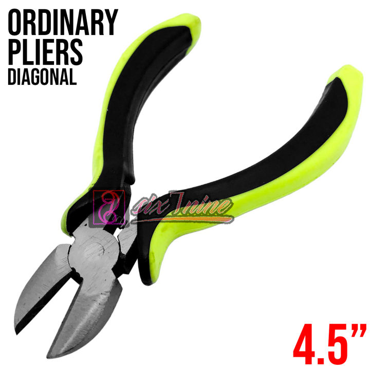 Ordinary Pliers Side Cutter Diagonal Pliers 4.5" Heavy Duty | Lazada PH