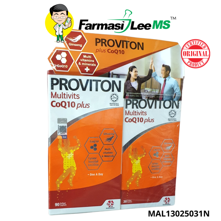 Proviton Multivits CoQ10 plus 90+30s (EXP 12/2025) | Lazada