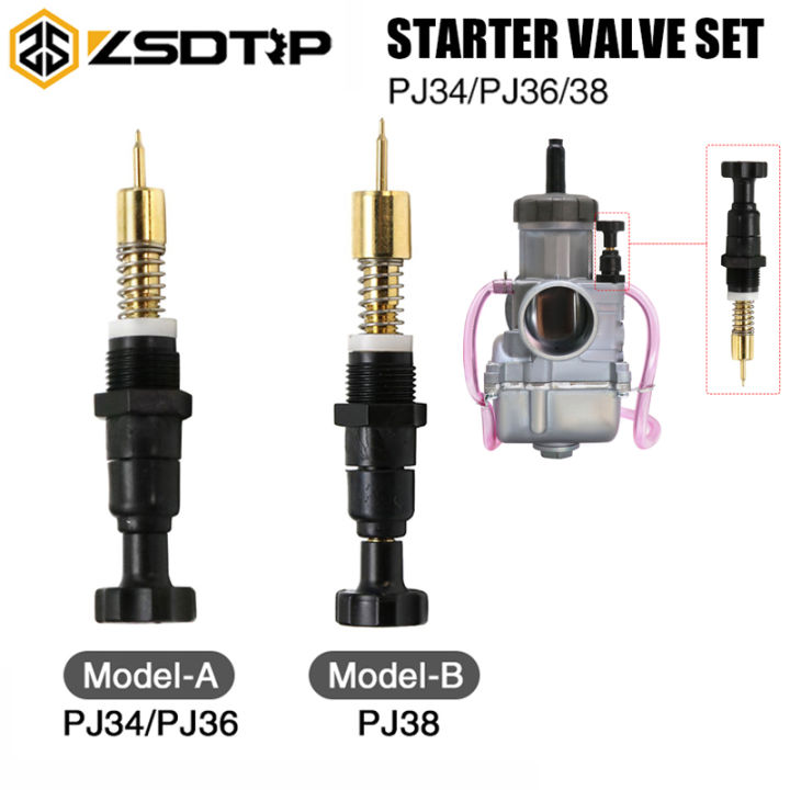 Motorcycle Choke Lever For Keihin PJ Starter Valve PJ34 PJ36 PJ38 Manual Choke Plunger ...