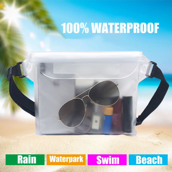 Waterproof Pouch Beach Waist Pack Boating Swimming Snorkeling Kayaking ...
