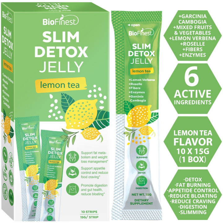 Biofinest Slim Detox Jelly Supplement - Garcinia Enzyme Fiber Fat ...