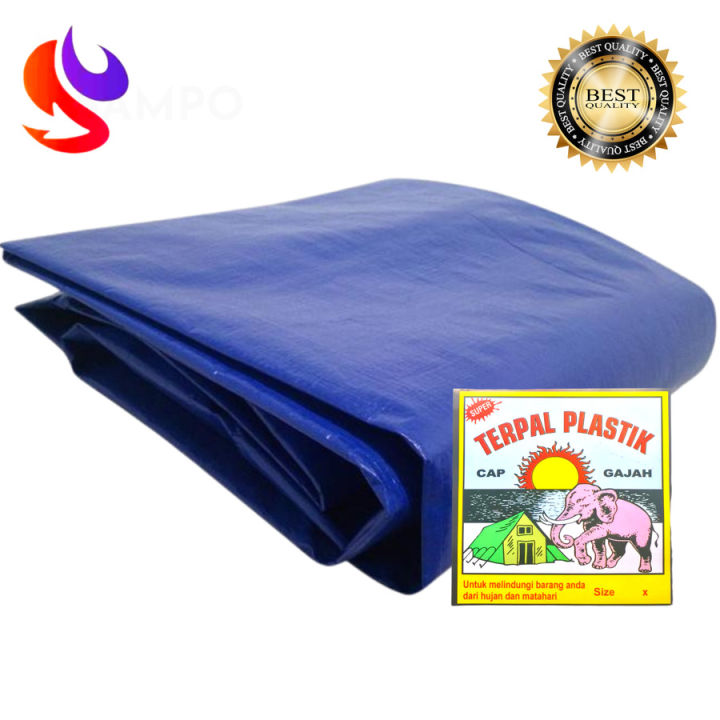Terpal Plastik A2 3x4 Cap Gajah Terpal Plastik Untuk Outdoor Terpal ...