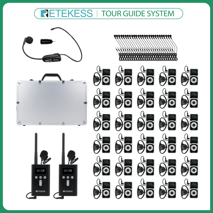 Retekess T130P T131P Whisper Device for Guided Tour Training Factory ...
