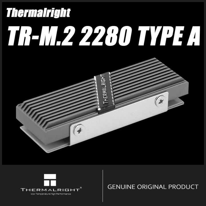 Thermalright TR-M.2 2280 TYPE A BLACK&GARY SSD Cooler | Lazada.co.th