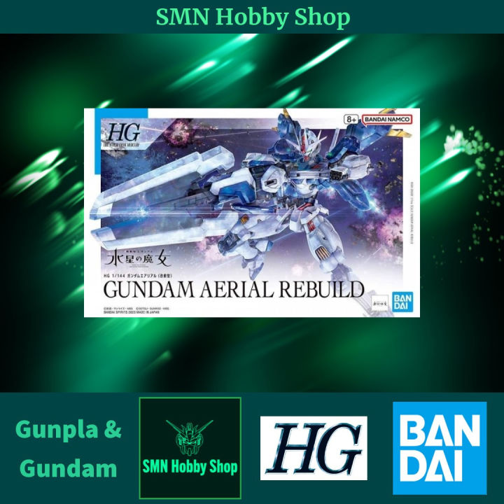 HG 1/144 Gundam Aerial Rebuild 019 Gunpla Gundam Toys Plastic Model Kit [HGTWFM] (Bandai) | Lazada