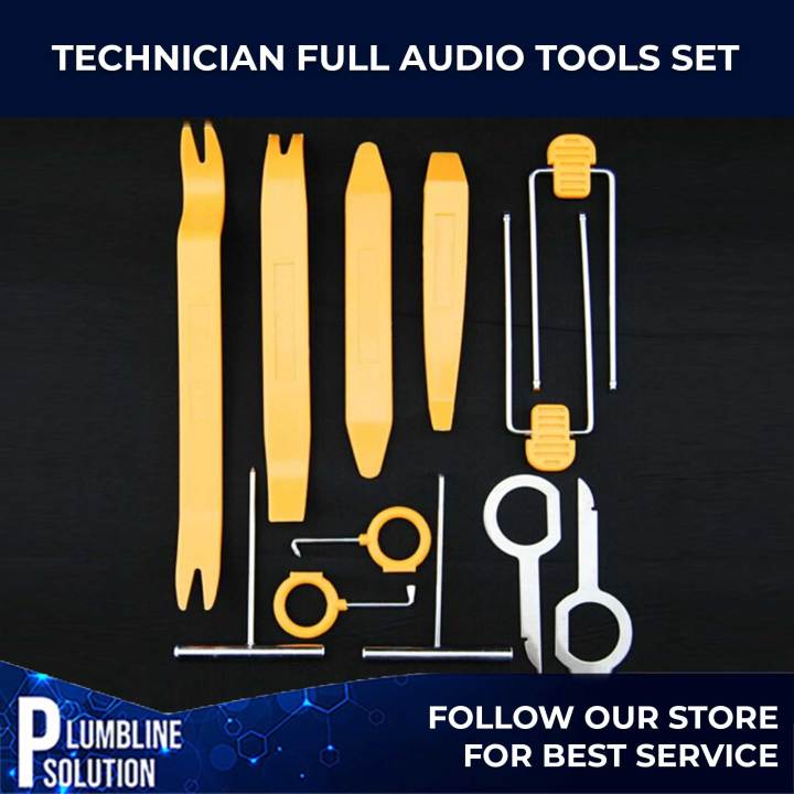 12 Pcs / Full Set Audio Tool Set Car Stereo Installation Kits Dent ...