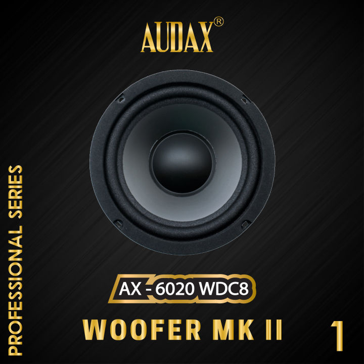 Audax Speaker 6" AX 6020 WDC8 4 Layer Coil Woofer | Lazada Indonesia