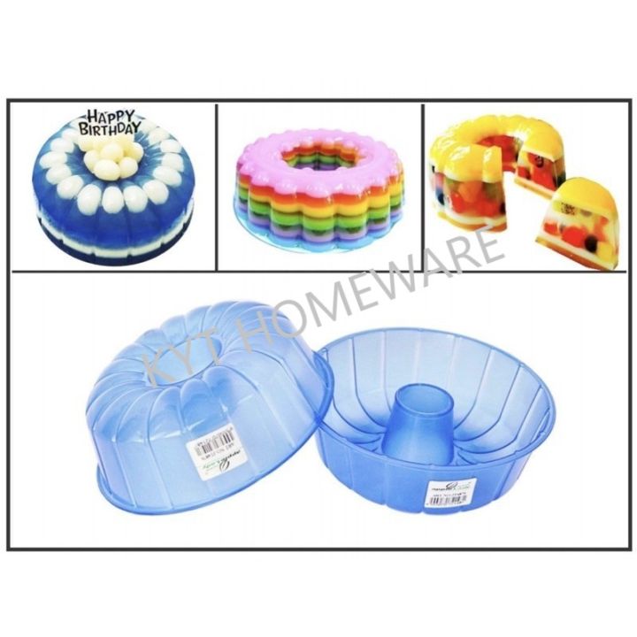 🔥SG LOCAL STOCK🔥 Blue Round/Pink Heart Shape Jelly Mould Steamed Mould ...