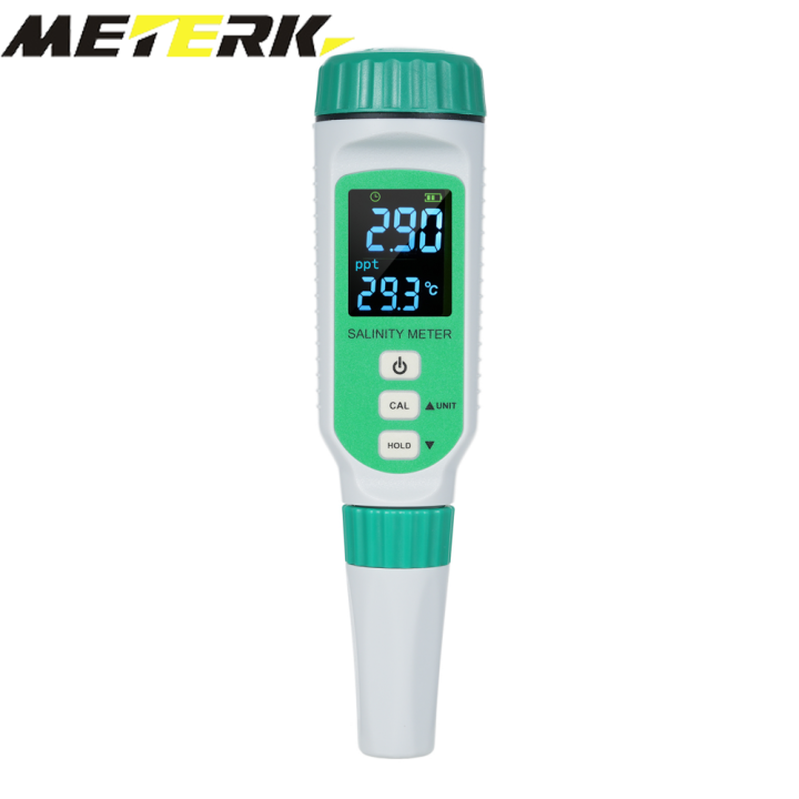 Meterk Atc And Seawater Pool Salinity With Screen Display 0.00ppt-9 ...