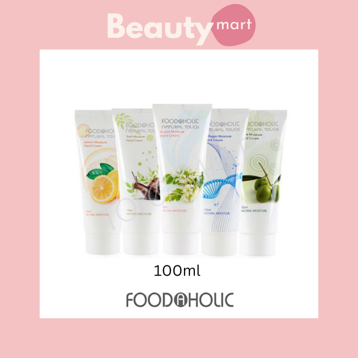 Foodaholic Natural Touch Hand Cream 100ml Hand and Body Lotion (Lemon ...