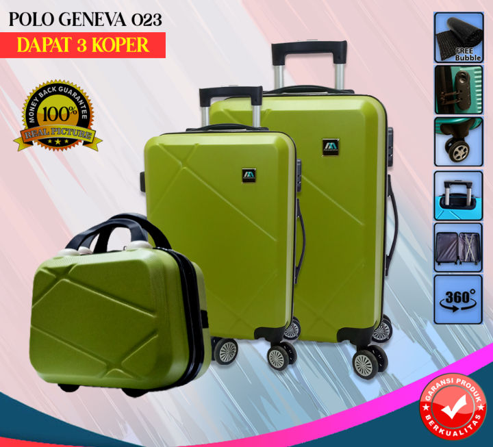 KOPER POLO GENEVA 023 SET 20 IN + 24 IN + 12 INCH KOPER TERMURAH ,HIGH ...