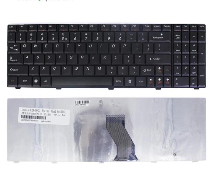 Laptop Keyboard for Lenovo U550 UK Layout Black Keyboard replacement ...