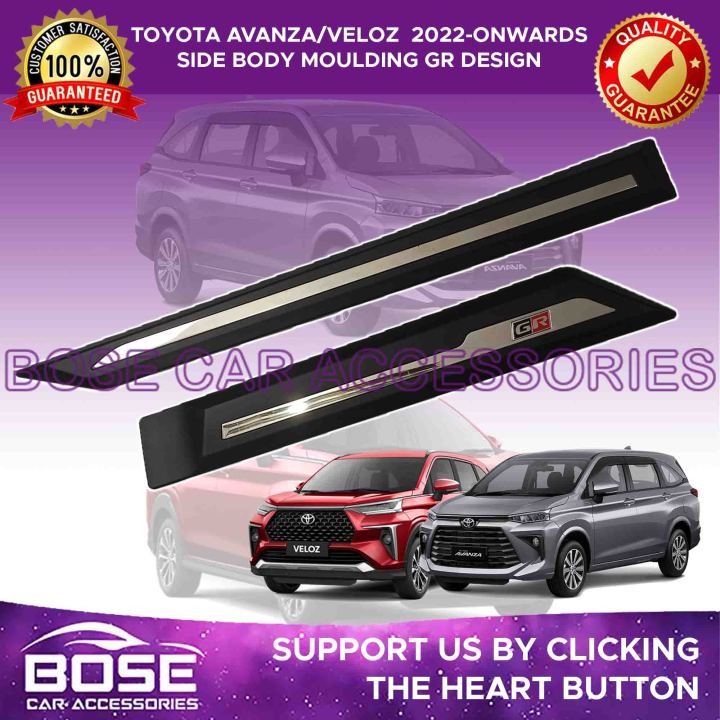 Bodykit Moulding for Toyota Avanza 2022 - Onwards Model OEM Side Body ...