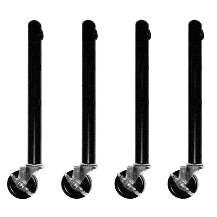 Table Leg Extension for Castors - Pack of 4 Risers with Wheels for ...