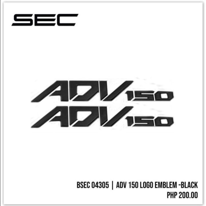 Honda ADV 150 emblem | Lazada PH