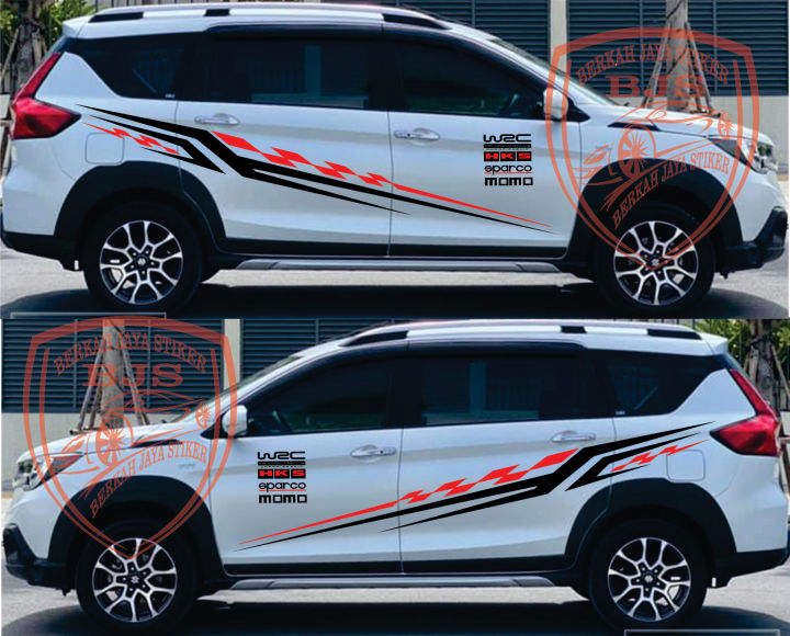 NEW TERBARU STICKER STIKER MOBIL SUZUKI ERTIGA XL7 STIKER LIST XL 7 ...