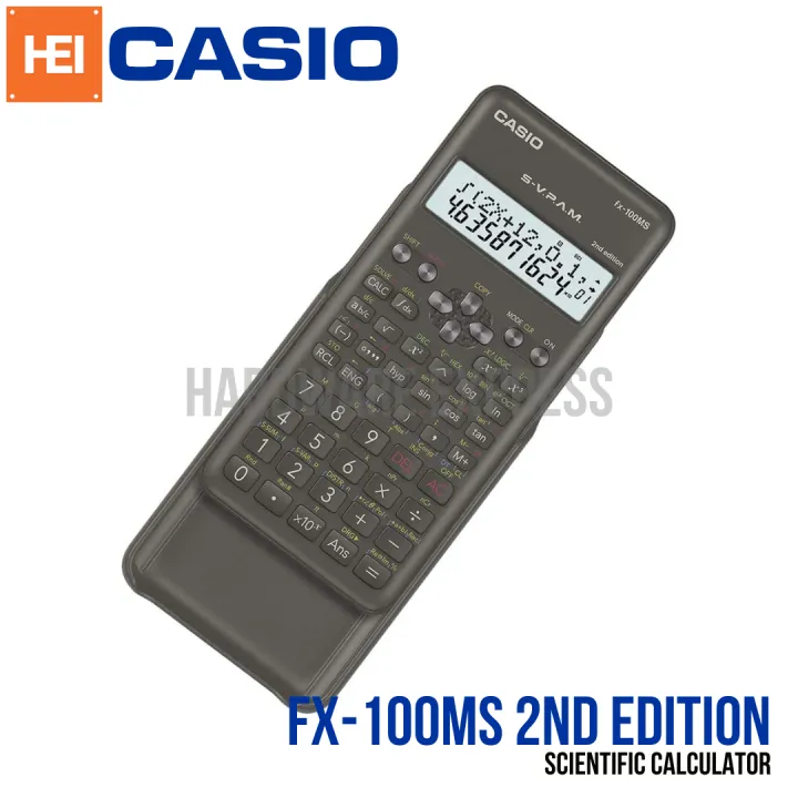 Casio fx-100MS 2nd Edition Non-programmable Scientific Calculator | Lazada PH