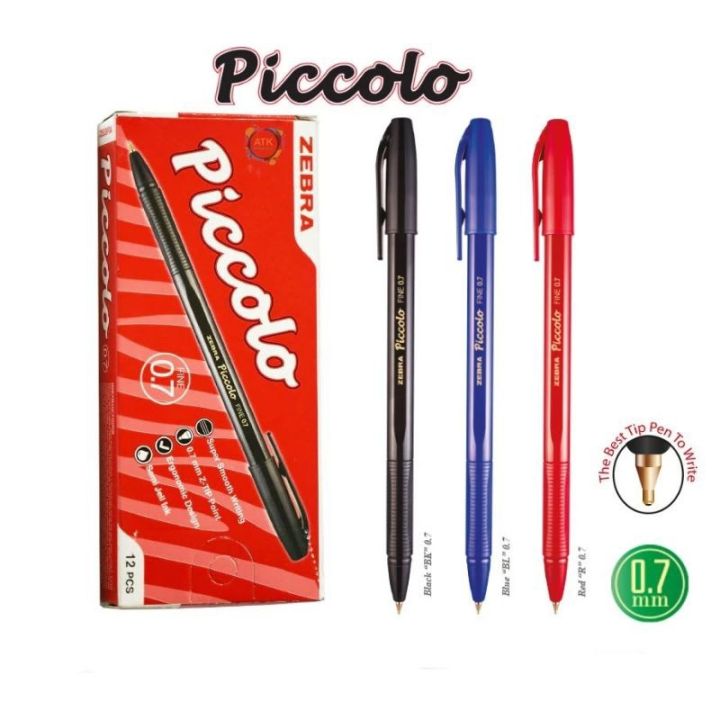 Pulpen Zebra Picolo 0.7 mm ( 1pak/12 pcs ) | Lazada Indonesia
