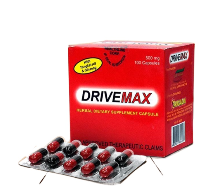 Drive Max Plus 420mg Herbal Capsule (1 pc only) | Lazada PH