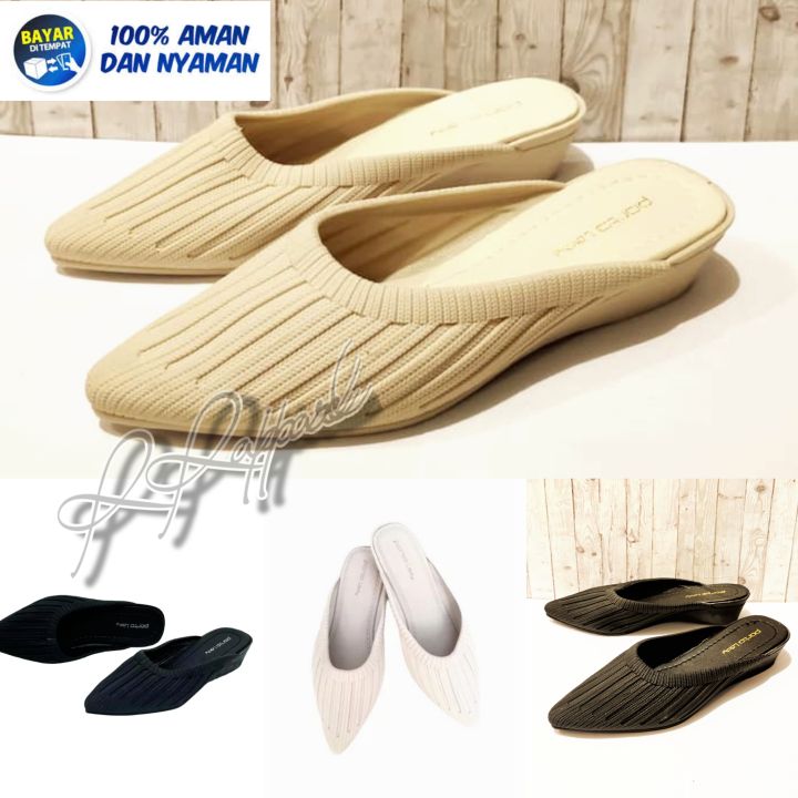 sendal wanita jelly flatshoes hak pendek sepatusandal wanita nyaman ...