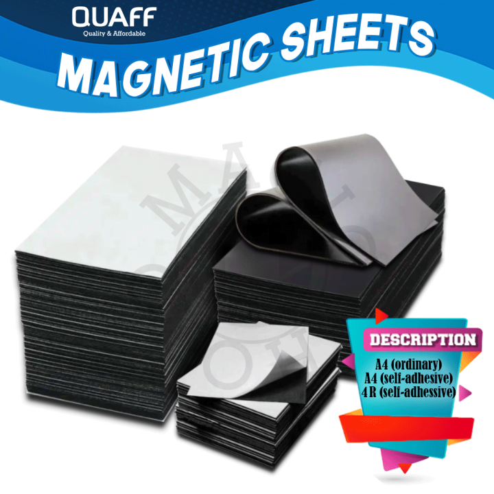 Magic photo00 (5 sheets) Magnetic Sheets | Cuttable Ref Magnet Plain A4 ...