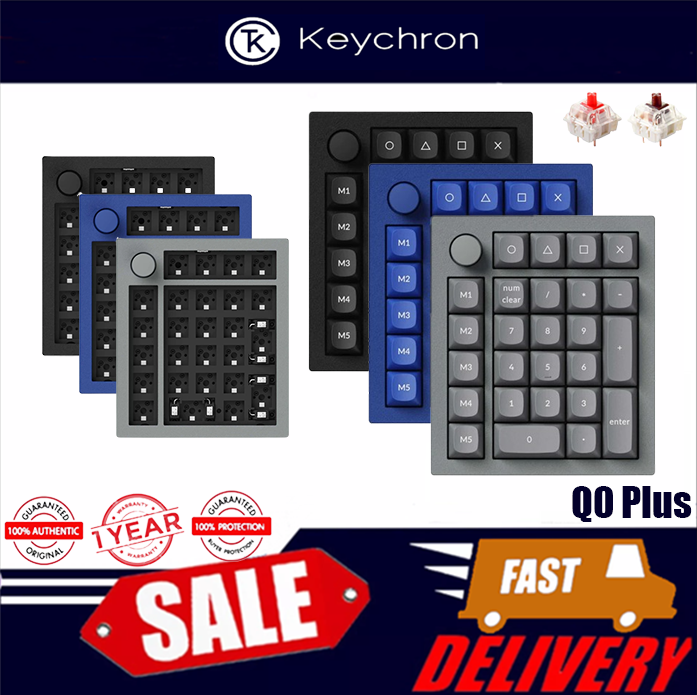 Keychron Q0 Plus QMK Custom Number Pad 27 Key RGB Backlight | Lazada PH
