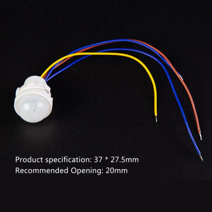 Light Switch PIR Sensor Detector Smart Switch LED 110V 220V PIR ...