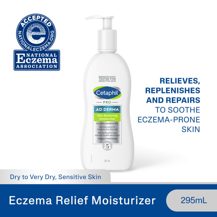 Cetaphil Pro Ad Derma Skin Restoring Moisturizer 295ml | Eczema-Prone ...