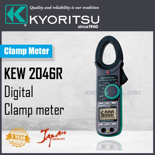 Kyoritsu KEW 2046R AC/DC Digital Clamp Meters | Lazada
