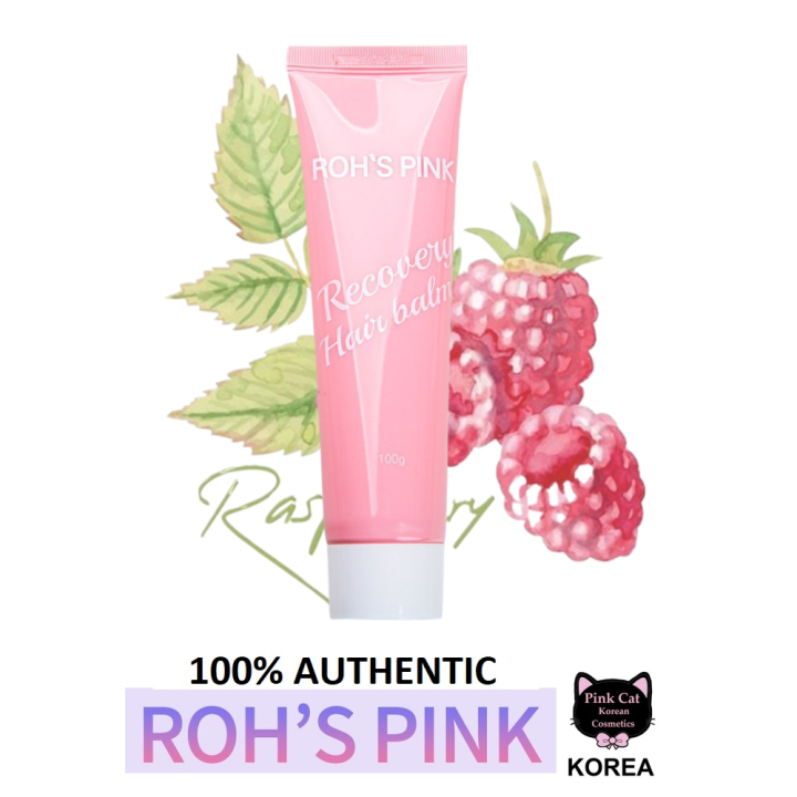 Korean Cosmetics ROH'S PINK Recovery Hair Balm 100g | Lazada PH