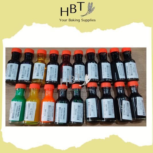 Food Colouring EMULCO 25ML/ Pewarna Makanan Food [halal ] | Lazada