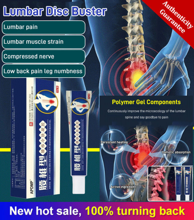 Lumbar Spine Cooling Gel Blood Relieving Periarthritis Analgesic Paste ...
