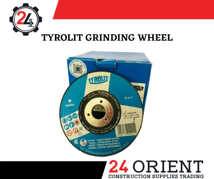 Tyrolit Grinding Wheel Basic Size 4 inches per piece | Lazada PH