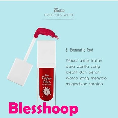FANBO Perfect Pairs Lip and Cheek Romantic Red No. 03 – Blesshoop ...