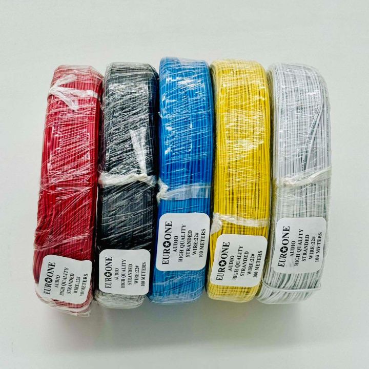 EuroOne 100 Meters Gauge 22 Stranded Wire | Lazada PH