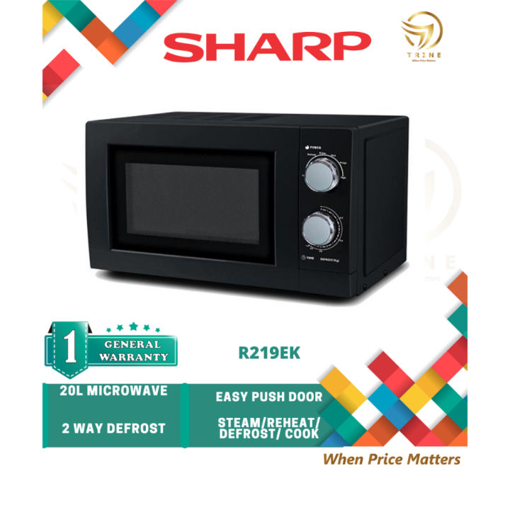 SHARP BASIC MICROWAVE OVEN (20 L) R219EK R219ES | Lazada