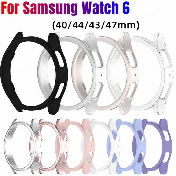 Protective Case for Samsung Galaxy Watch 6, Bumper Case, Hollow Frame ...